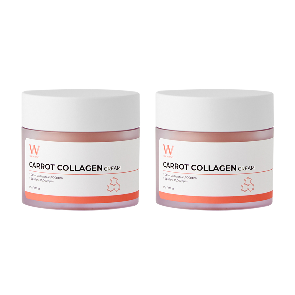원진이펙트 당근 콜라겐 크림 80g (2개입) 상품의 정보 및 후기/리뷰, 성분 그리고 가격, 랭킹, 할인 혜택을 확인하고 구매해 보세요