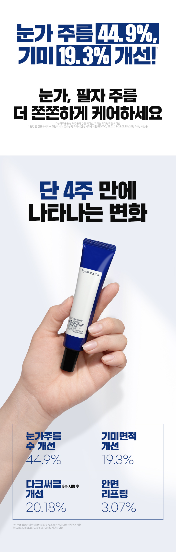 편강율 공식몰 집중케어 아이크림 25ml 2개입 상품의 정보 및 후기리뷰 성분 그리고 가격 랭킹 할인 혜택을 확인하고
