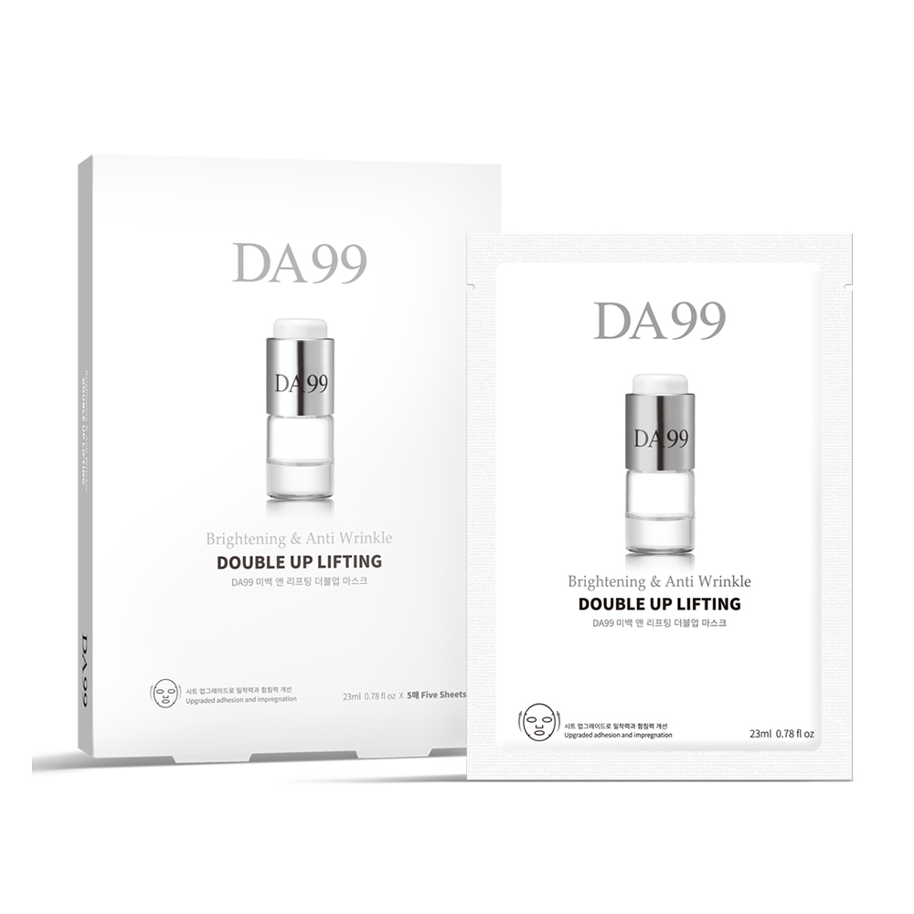 DA99 더블업 리프팅 마스크팩 1box (5매) 상품의 정보 및 후기/리뷰, 성분 그리고 가격, 랭킹, 할인 혜택을 확인하고 ...