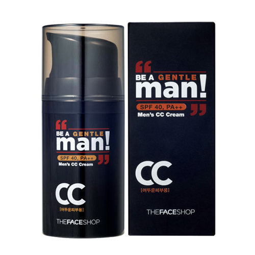 THEFACESHOP Neo Classic Homme Black Essential Men's CC Cream [SPF40 ...