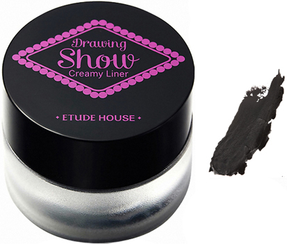 ETUDE Drawing Show Creamy Liner [BK801 Black Quick One Shot] | Hwahae