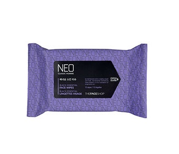 THEFACESHOP Neo Classic Homme Black Essential Manners Skin Tissue ...