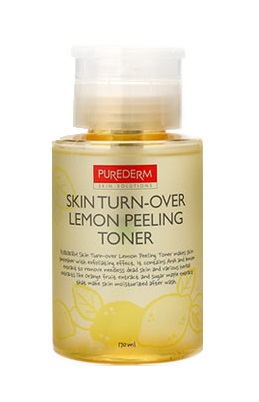 PUREDERM Lemon peeling pore toner | Ingredients & Benefits