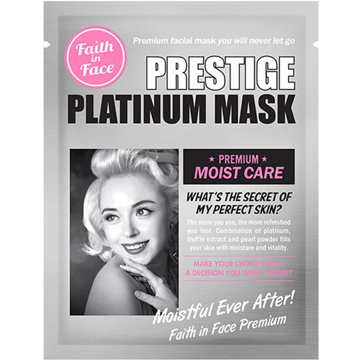 FaithinFace Prestige Platinum Foil Mask | Hwahae Global