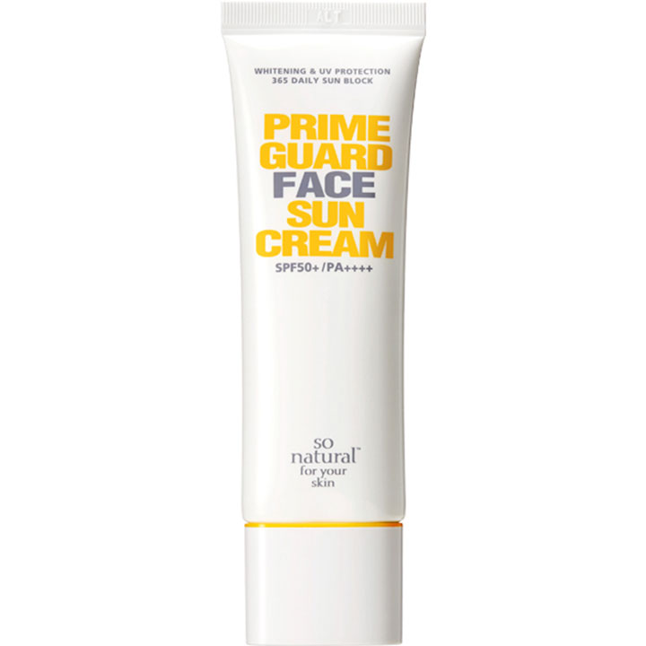 SO'NATURAL Prime Guard Face Sun Cream [SPF50+/PA++++] | Hwahae Global
