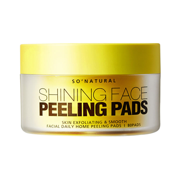 SO'NATURAL Shining Face Peeling Pad | Hwahae Global