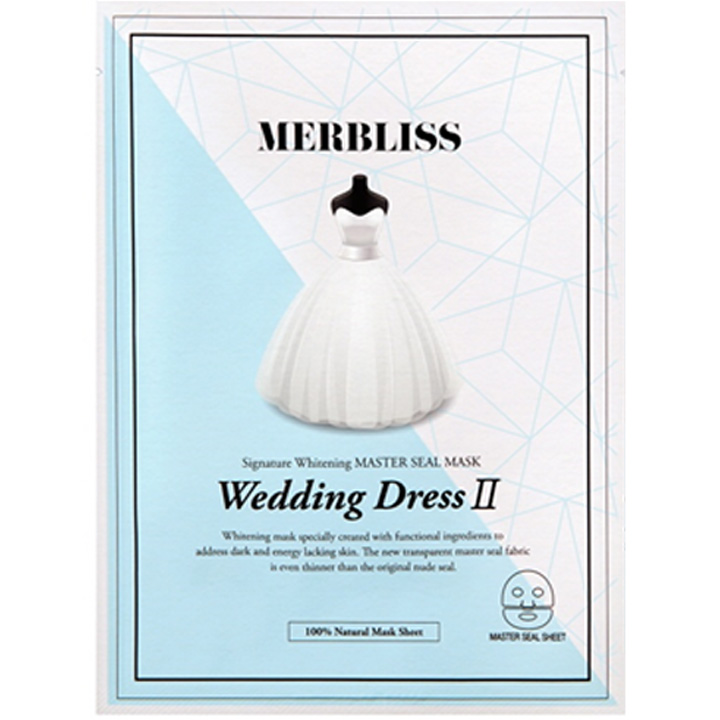MERBLISS Wedding Dress Ⅱ Signature Whitening Master Seal Mask | ingredients