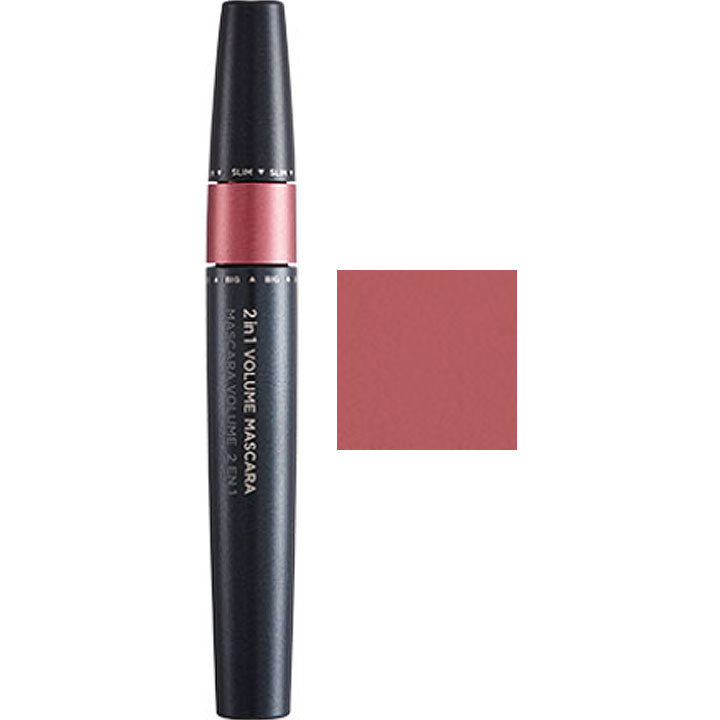 THEFACESHOP 2 in 1 volume mascara [03 Vintage Rose] | Hwahae Global