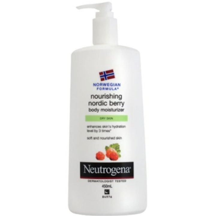 Neutrogena Norwegian Formula Nourishing Nordic Berry Body Lotion ...