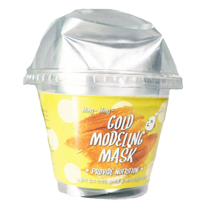 SEED&TREE Bling Bling Gold Modeling Mask [Nutrition Supply ...
