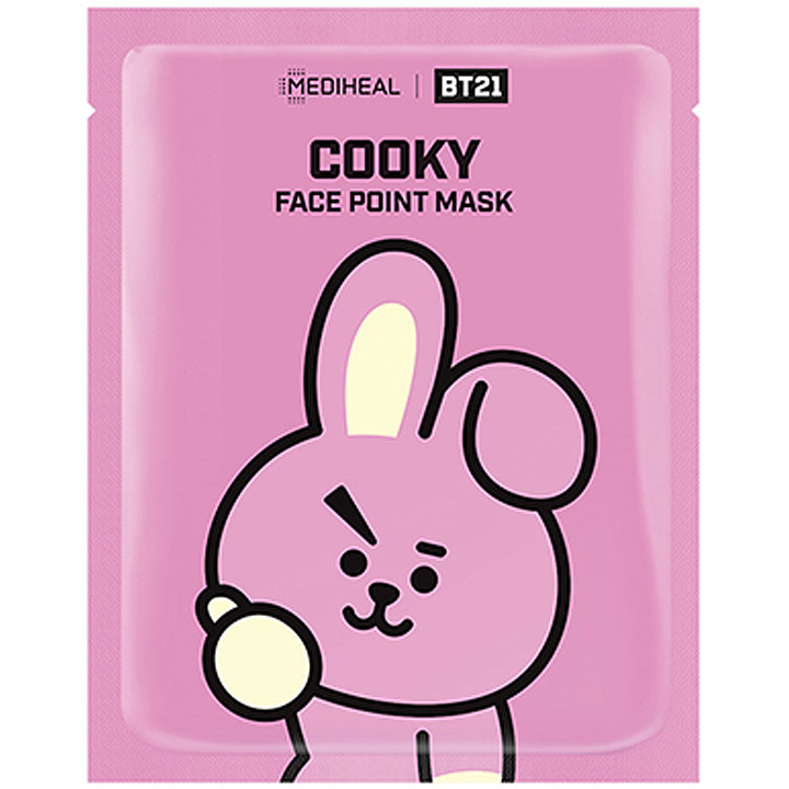 MEDIHEAL BT21 Face Point Mask [Cookie] (BTS collaboration) Ingredient ...