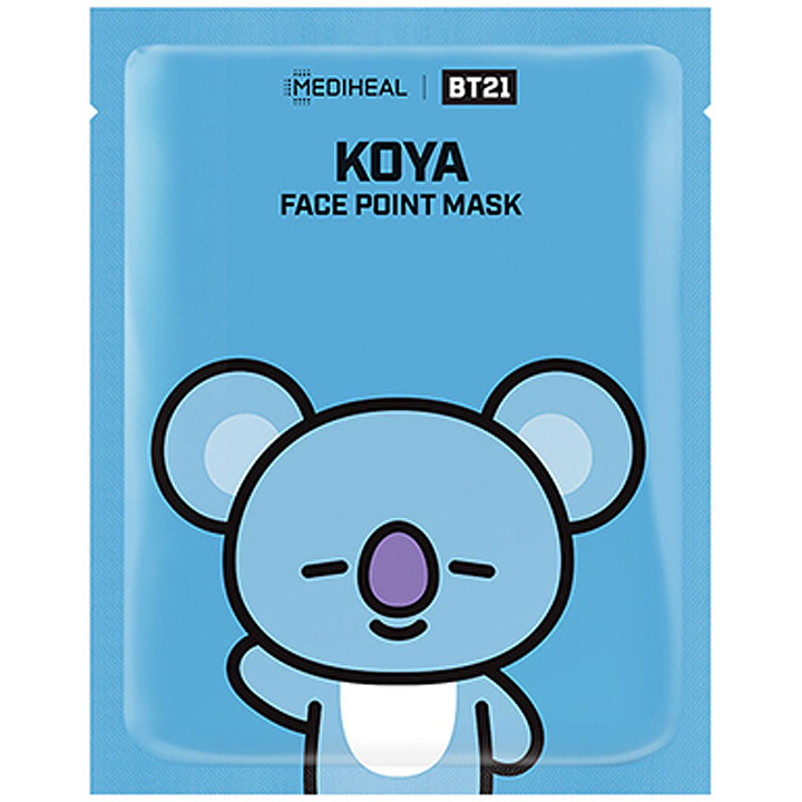 MEDIHEAL BT21 Face Point Mask [Koya] (BTS Collaboration) | Hwahae