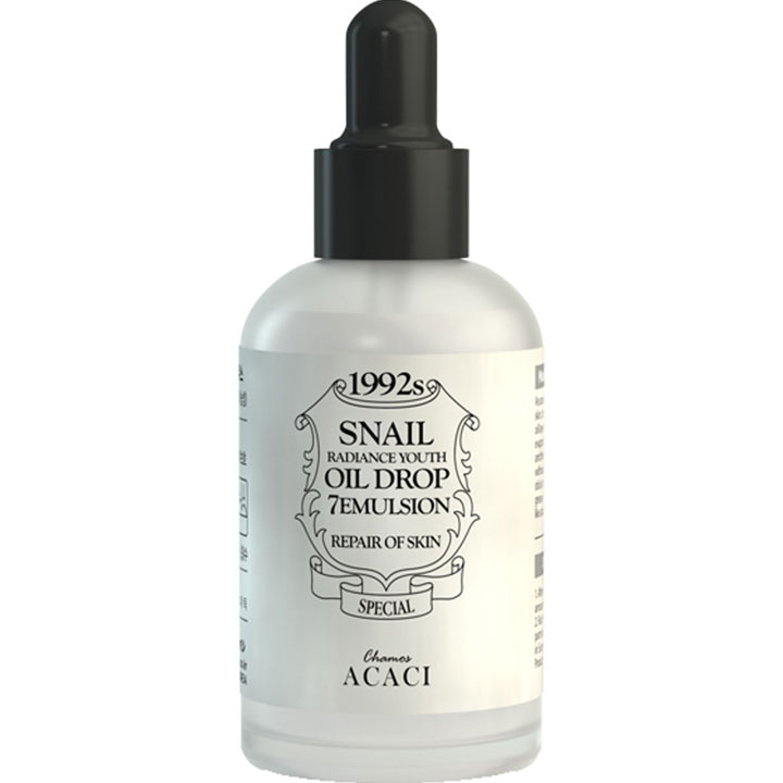 CHAMOS Agassi Snail Radiance Youth Oil Drop 7 Emulsion | Hwahae Global