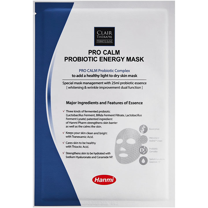 PRO-CALM Probiotic Energy Mask | ingredients