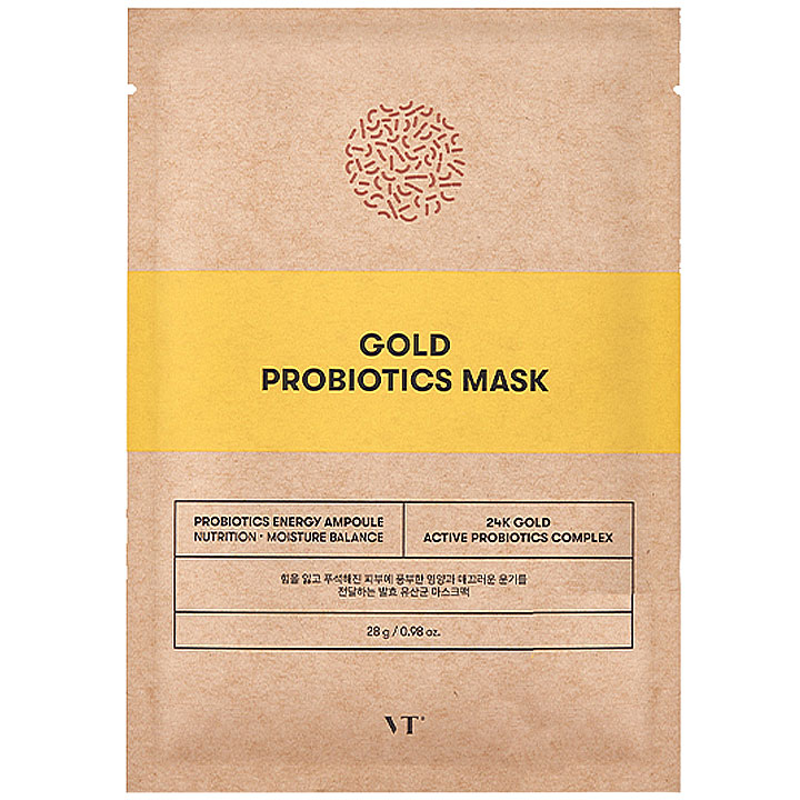 VTCOSMETICS Gold Probiotic Mask | Hwahae Global