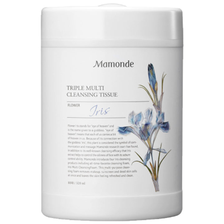 Mamonde Triple Multi Cleansing Tissue | ingredients