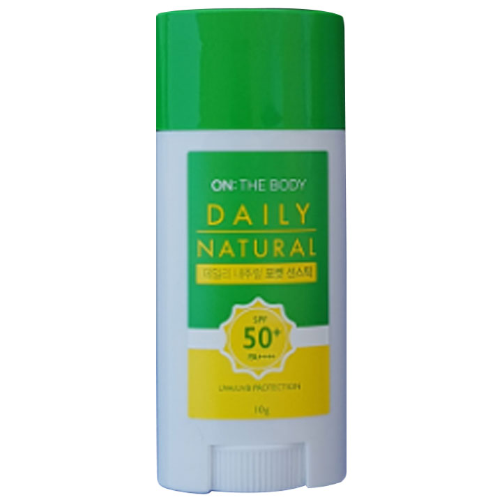 ON:THEBODY Daily Natural Pocket Sun Stick [SPF50+/PA++++] | Hwahae Global