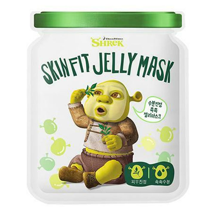 DREAMWORKS Shrek Skin Fit Jelly Mask | Ingredients & Benefits