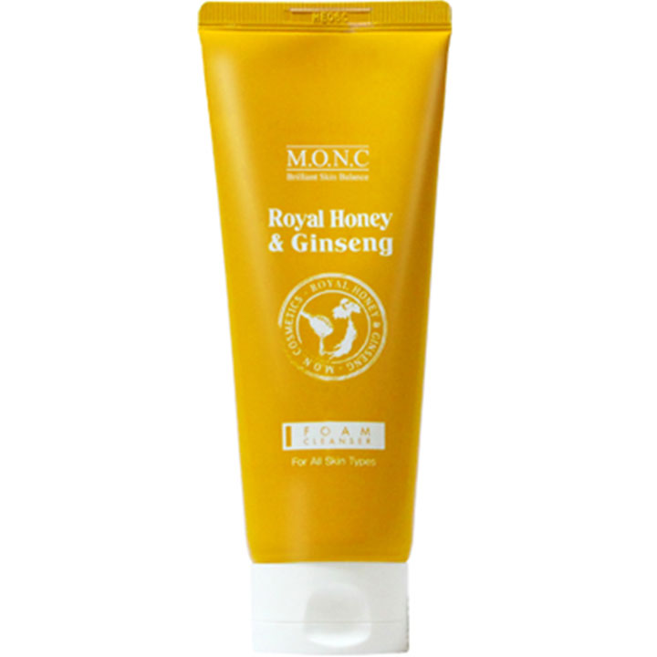 MONC Royal Honey & Ginseng Foam Cleanser | Hwahae