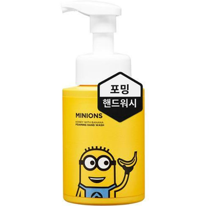 MINIONS Banana foaming hand wash in honey | Hwahae Global