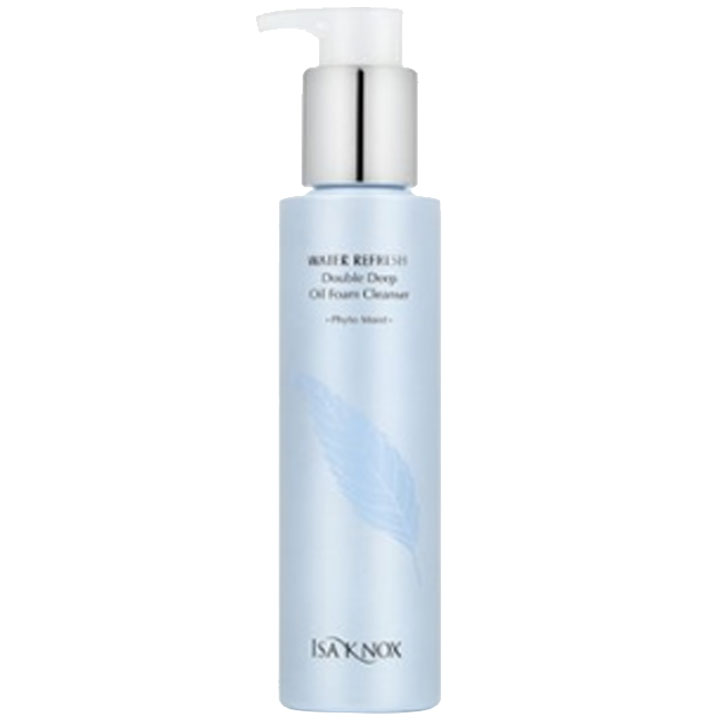ISAKNOX Water Refresh Double Deep Oil Foam Cleanser | Hwahae Global