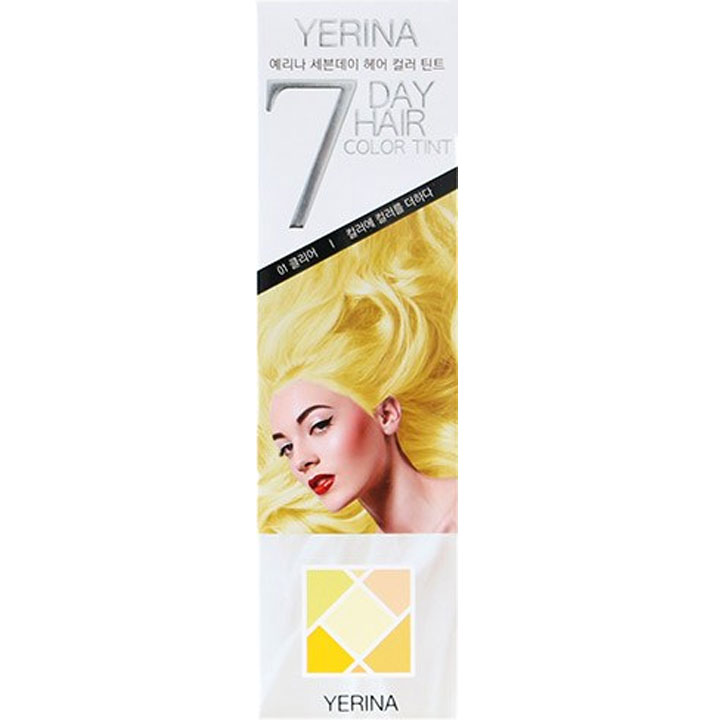 YERINA Seven Day Hair Color Tint [01 Clear] | Ingredients & Benefits