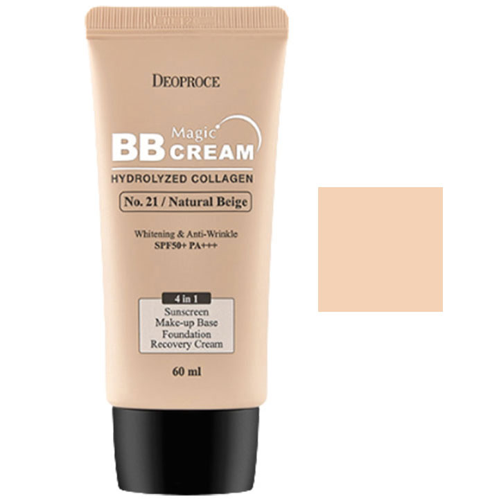 DEOPROCE Magic BB Cream [SPF50+/PA+++] [No. 21 Natural Beige] | ingredients