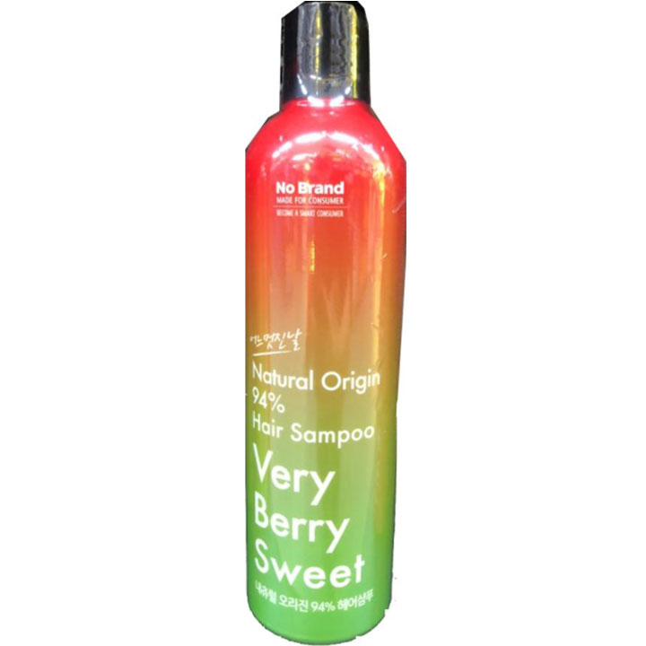 NoBrand Natural Origin 94% Shampoo [Berry Barry Sweet] | Hwahae Global