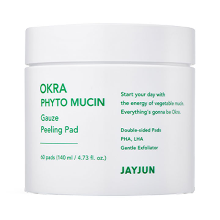 JAYJUN OKRA PHYTO MUCIN Gauze Peeling Pad | Hwahae Global