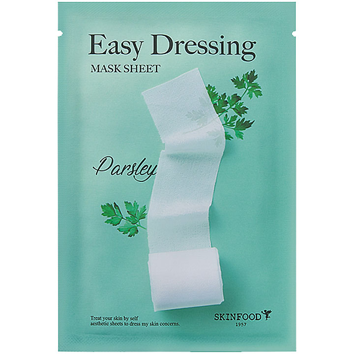 SKINFOOD Easy Dressing Mask Sheet [Parsley Water] | Hwahae Global