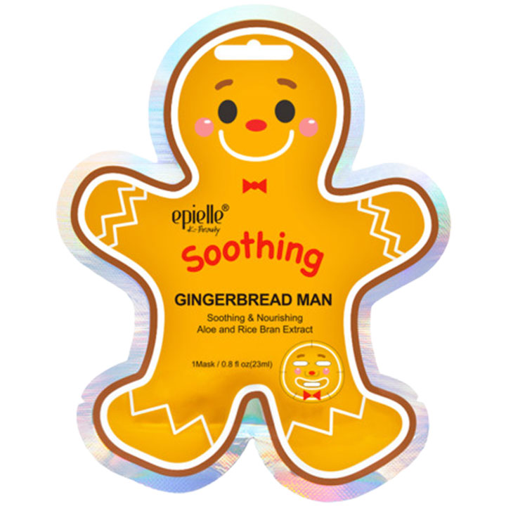 epielle Christmas Character Mask Pack [Gingerbread Man] | Hwahae Global