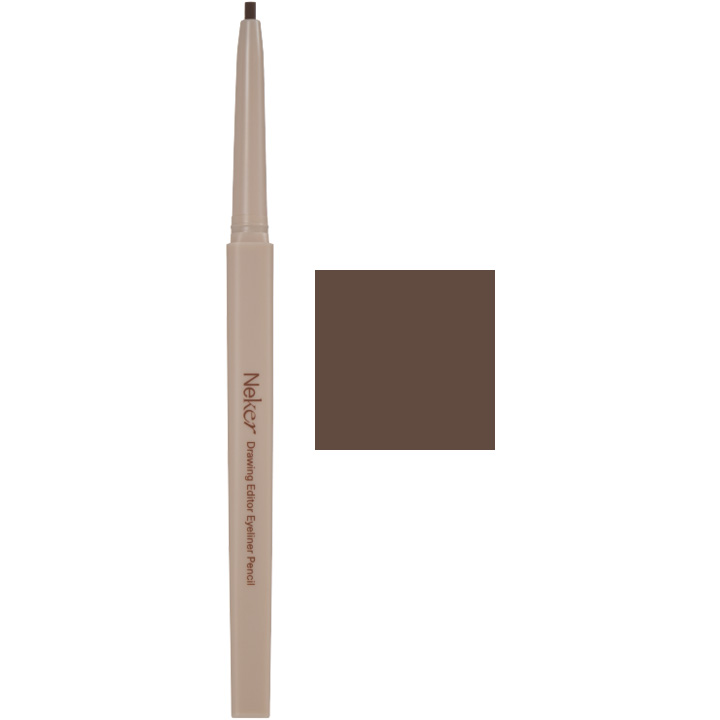 Neker Drawing Editor Collection Eyeliner Pencil [02 Deep Brown ...