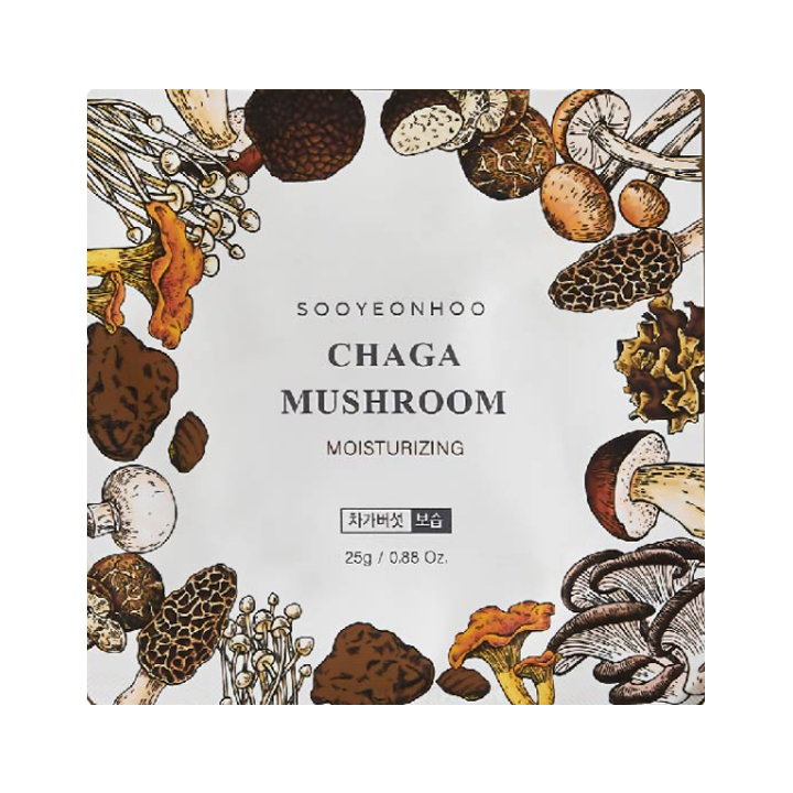 SOOYEONHOO Facial Mask [Chaga Mushroom] | Ingredients & Benefits