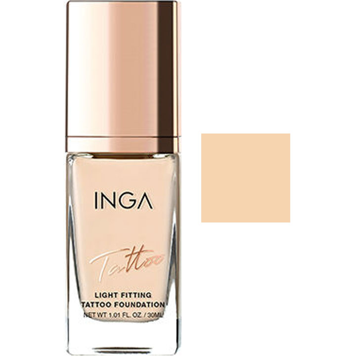 INGA Light fitting tattoo foundation [No. 1.5 light beige] | Hwahae Global