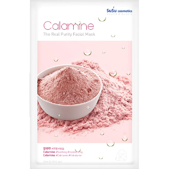 SuSucosmetics The Real Purity Facial Mask [Calamine] | Hwahae