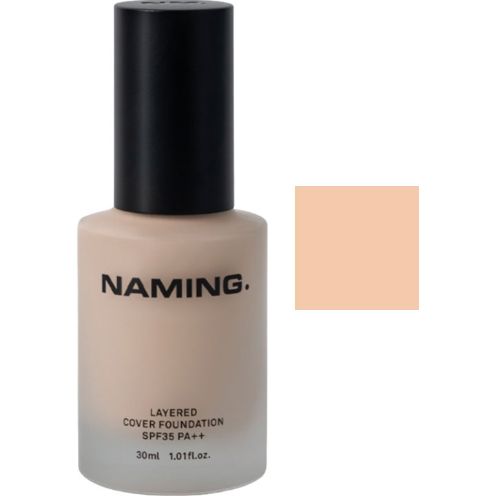 NAMING. Layered Cover Foundation [SPF35/PA++] [21P] | Ingredients ...