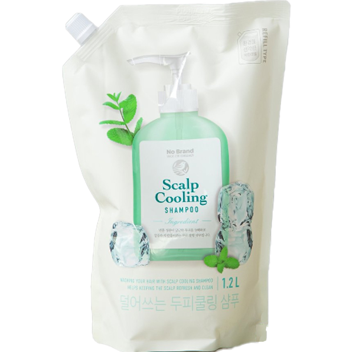 NoBrand Easy-to-use shampoo [Cooling] | Hwahae Global