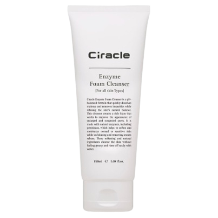 Ciracle Enzyme Foam Cleanser Ingredients