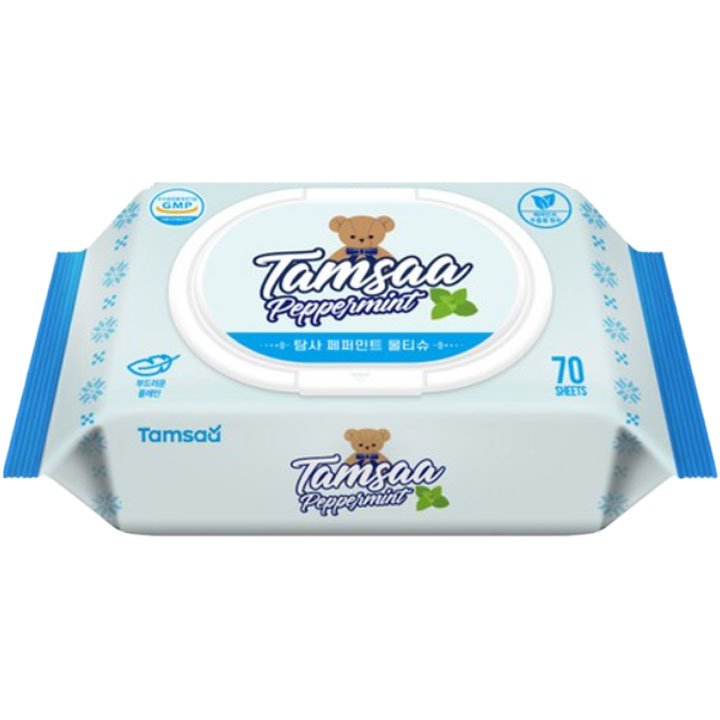 Tamsaa Wet tissues [Peppermint] | Hwahae Global