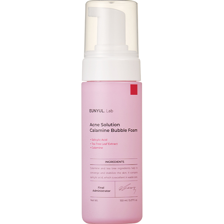 EUNYUL.Lab Acne Solution Calamine Bubble Foam | Ingredients & Benefits