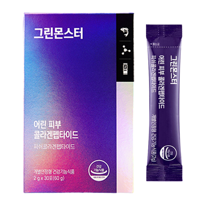 GreenMonster Young skin collagen peptide | Hwahae Global
