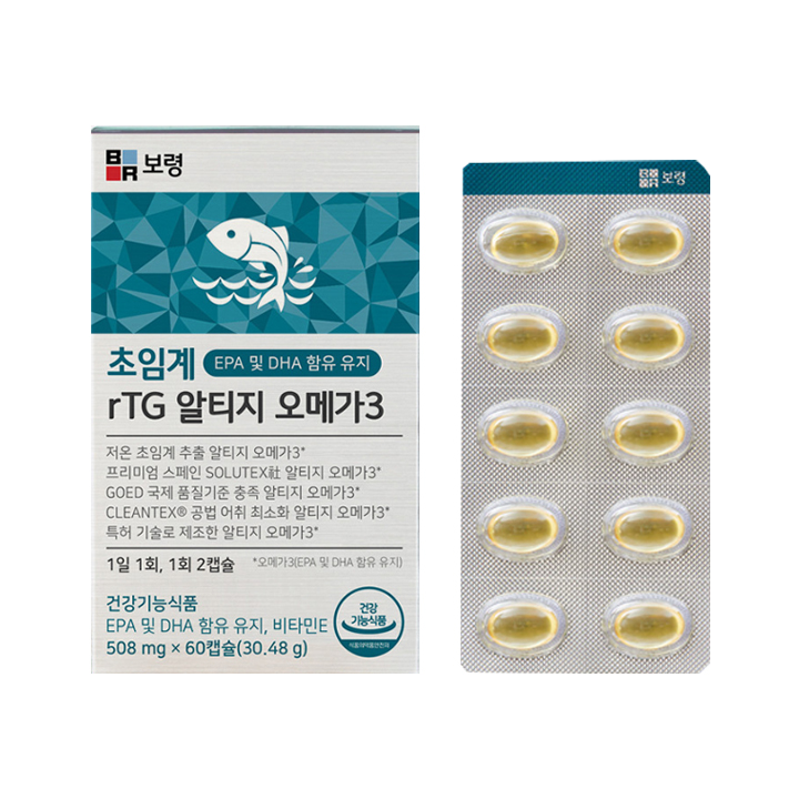 BORYUNG Supercritical rTG Altige Omega 3 | Hwahae Global