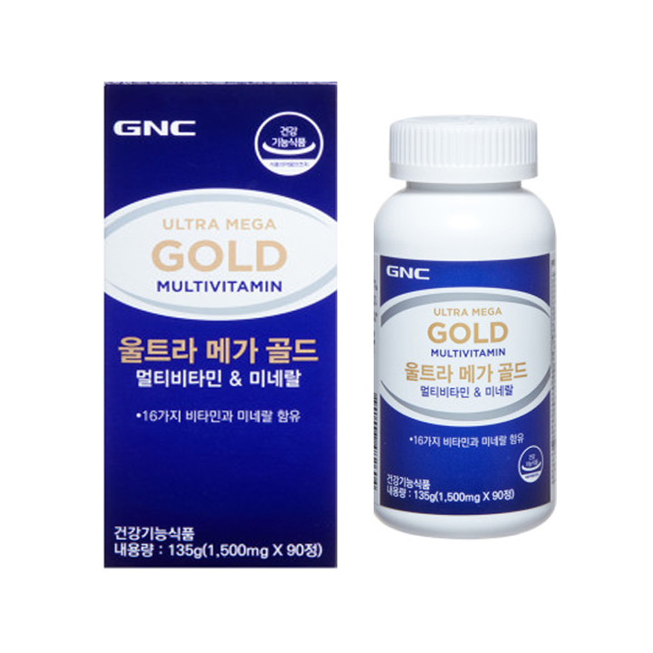 GNC Ultra Mega Gold Multivitamin & Mineral | Ingredients & Benefits