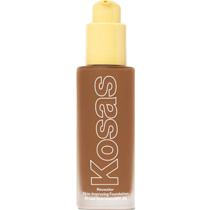 Kosas Revealer Skin-Improving Foundation [SPF25] [Medium Deep Natural ...