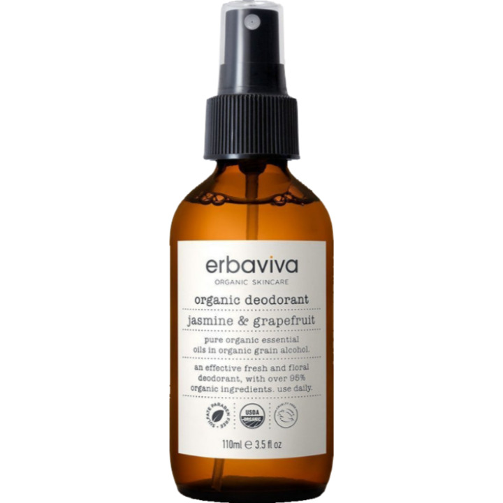 erbaviva Organic Deodorant [Jasmine & Grapefruit] | Ingredients & Benefits