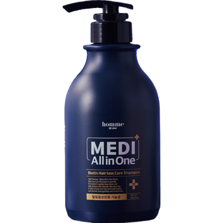 AKEI Homme Medi All-in-One Biotin Hair Loss Shampoo [Sense Pheromone ...