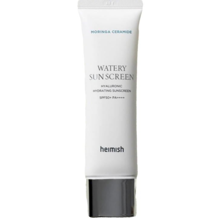 heimish Moringa Ceramide Hyaluronic Acid Hydrating Watery Sunscreen ...