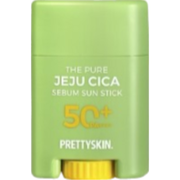 Prettyskin The Pure Jeju Cica Sebum Sun Stick [SPF50+/PA++++] | Hwahae