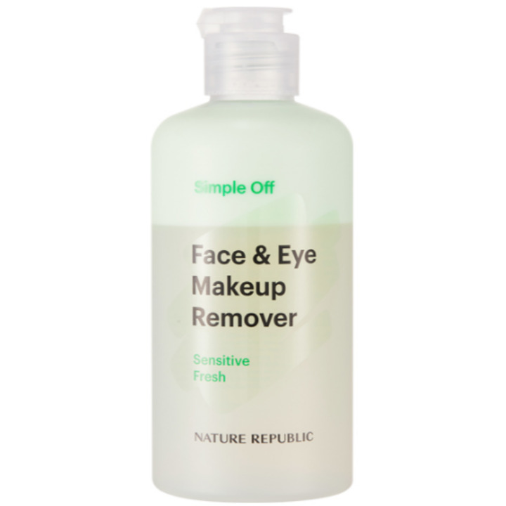 NATUREREPUBLIC Simple Off Face and Eye Makeup Remover [Sensitive Fresh ...