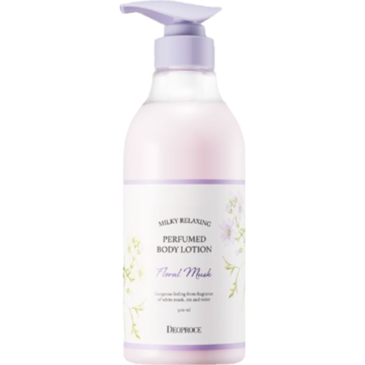 DEOPROCE Milky Relaxing Perfumed Body Lotion [Floral Musk] | Hwahae Global